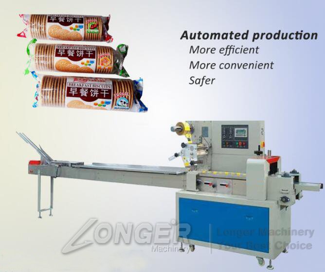 Video of Biscuit Packaging Machine