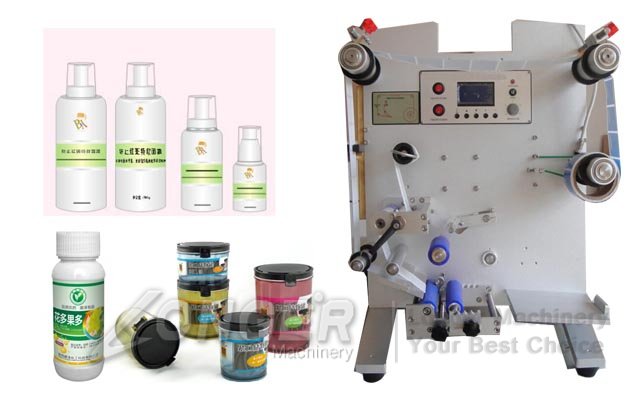 Automatic Bottle Labeling Machine|Round Bottle Labeling Machine