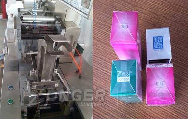 Cellophane Wrapping Perfume Box Machine Sold to Turkey