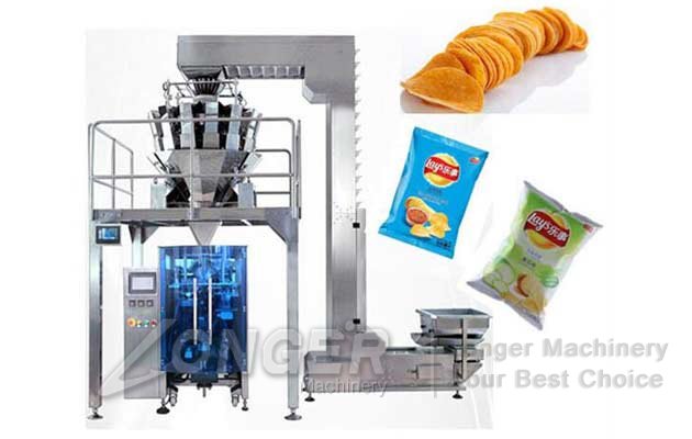 Automatic Potato Chips Snack Packing Machine