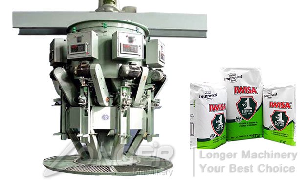 Automatic Rotary Six Mouths Cement Packing Machine