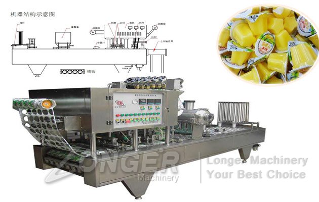 Automatic Jam Filling Sealing Machine|Jelly Sealing Machine