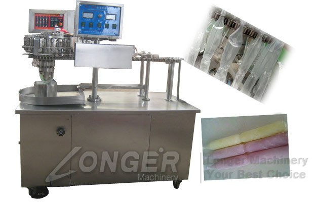Fruit Juicy Pouch Filling Machine|Soft Bag Ice Pop Filling Machine