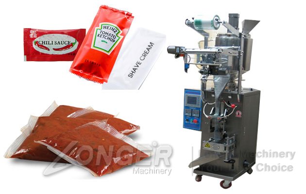 Ketchup Sachet Filling Machine|Sauce Sachet Packaging Machine LG-300
