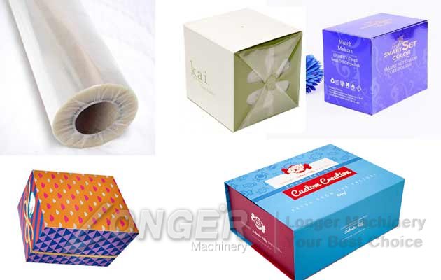 LGBTB-300A Automatic Small Gift Box Film Packaging Machine