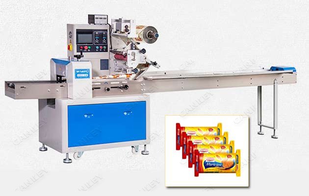 Automatic Biscuit Flow Packaging Machine|Biscuit Pillow Type Packer Price