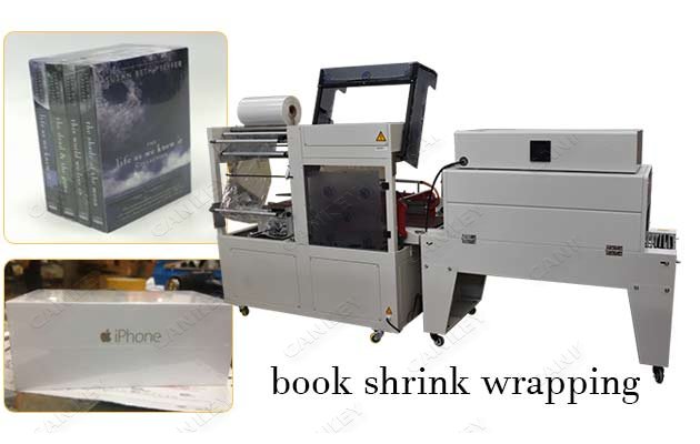 Automatic Books Shrink Packaging Machine|Notebook Heat Shrink Wrapp Machine
